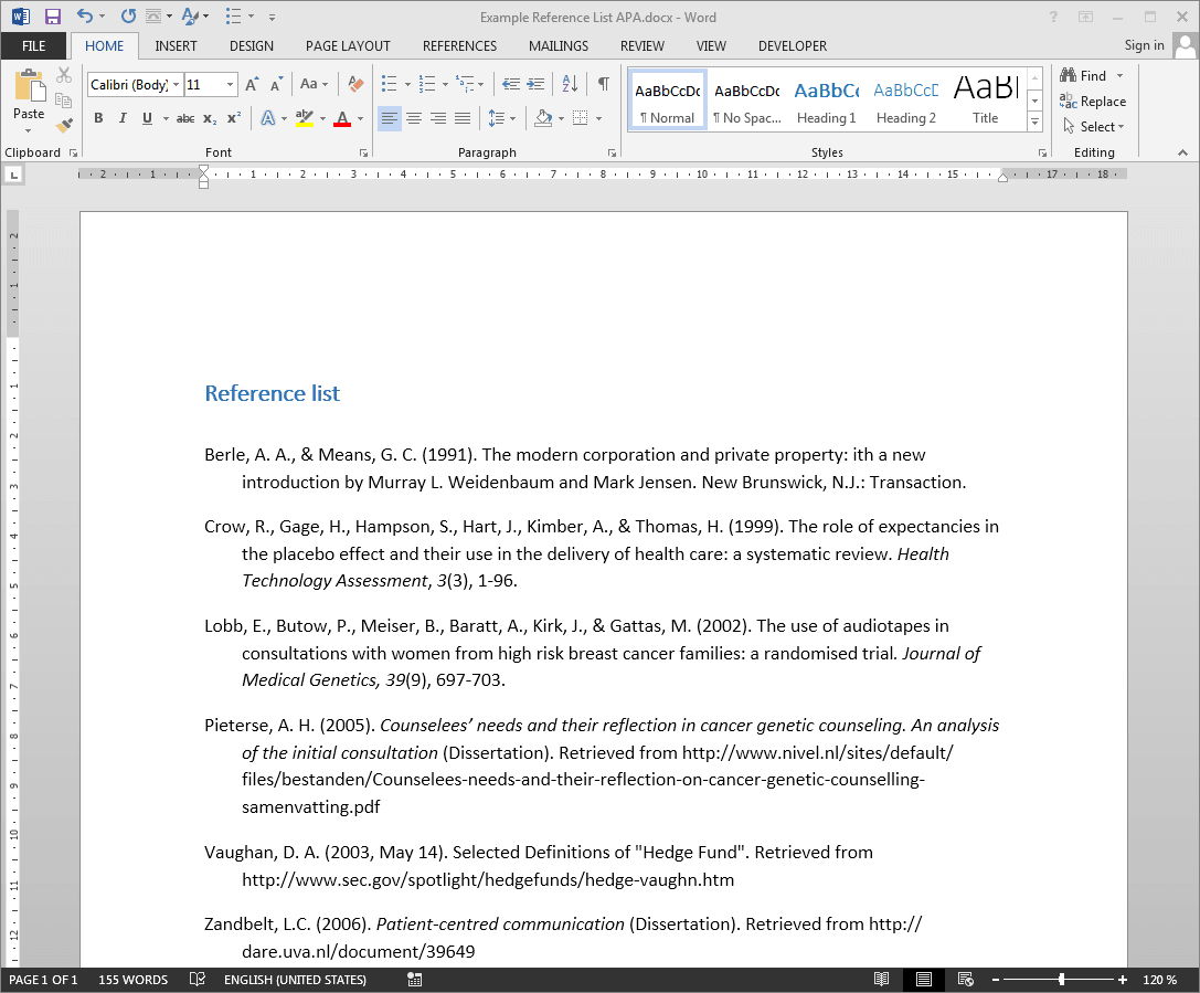 Bibliographie Aux Normes APA Comment Faire