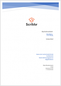 Ein Deckblatt in Word mit Vorlage erstellen - Anleitung